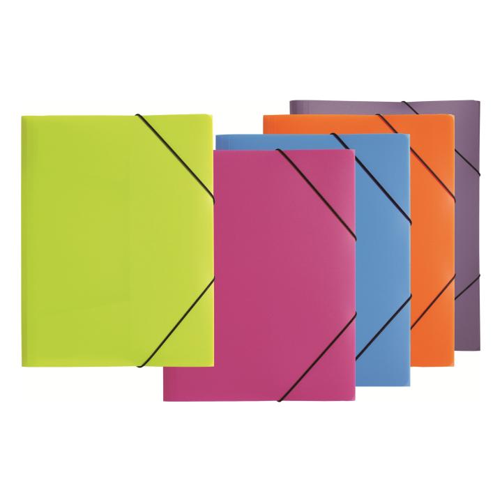 Sammelmappe A3 Kunststoff mit Gummizug